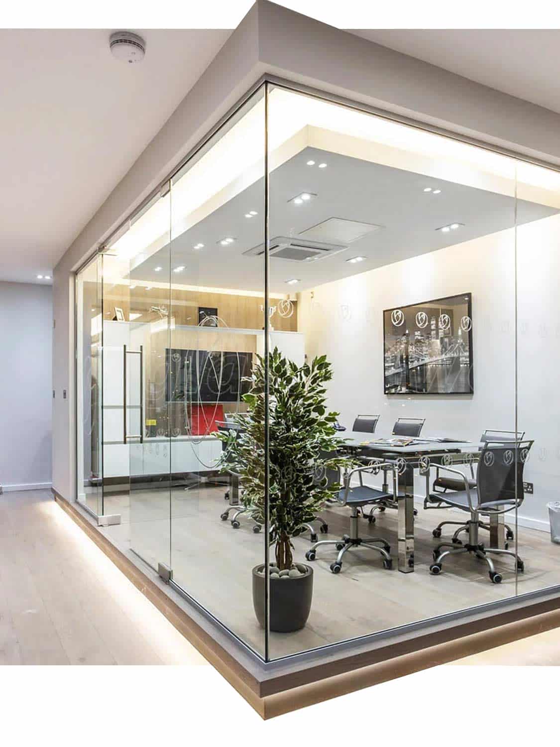 Office Glass Patch Doors in Vancouver - Vanglaze Glass Shower Door and ...